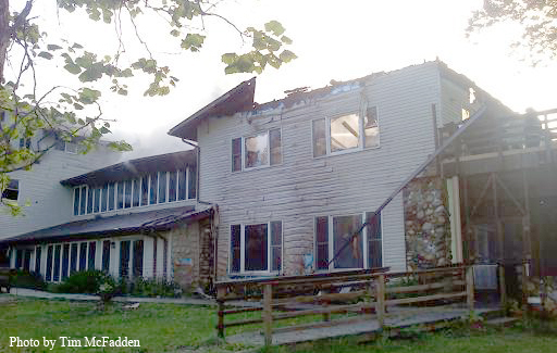 Fire at Camp Mack Destroys Becker Lodge – News