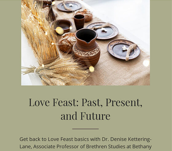 Susquehanna Valley Ministry Center offers workshop on Love Feast basics ...
